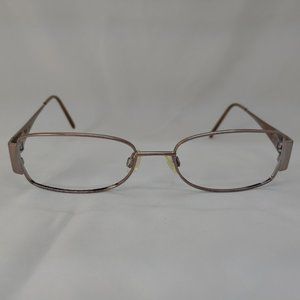 Elle | Accessories | Elle Eyeglass Frames El8754 Full Metal Rim Pink ...